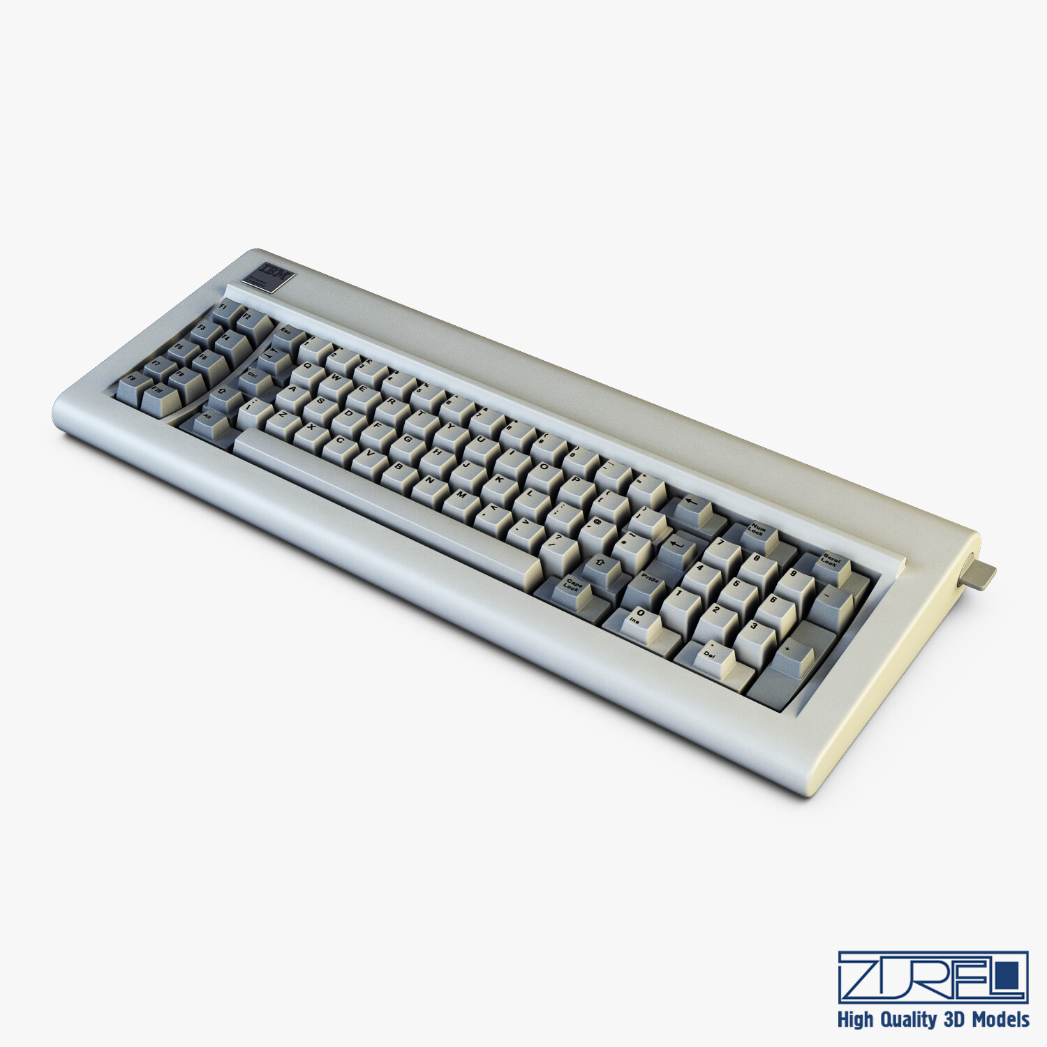 ArtStation - IBM 5150 Keyboard | Resources