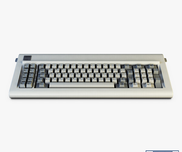 ArtStation - IBM 5150 Keyboard | Resources