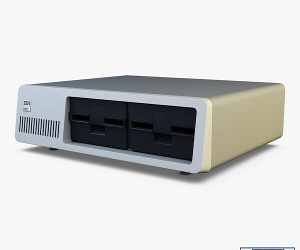 ArtStation - IBM Computer Tower | Resources