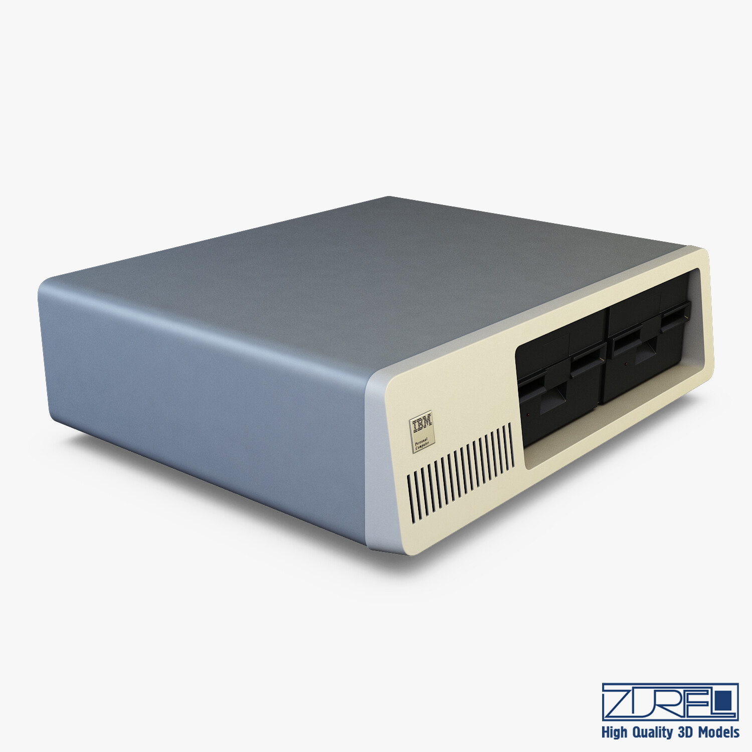 ArtStation - IBM Computer Tower | Resources