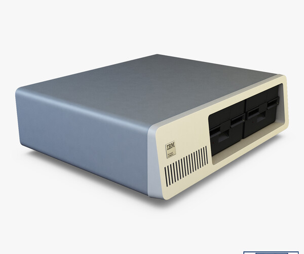 ArtStation - IBM Computer Tower | Resources