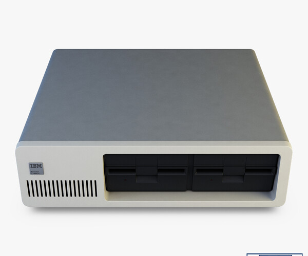 ArtStation - IBM Computer Tower | Resources