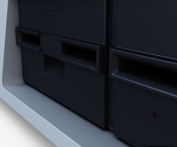 ArtStation - IBM Computer Tower | Resources