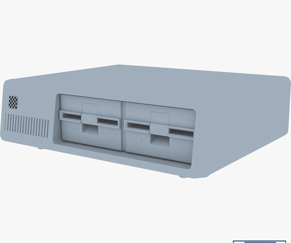 ArtStation - IBM Computer Tower | Resources