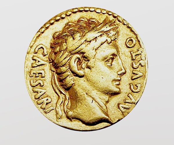 ArtStation - Roman Empire Gold Coin-3d print | Resources