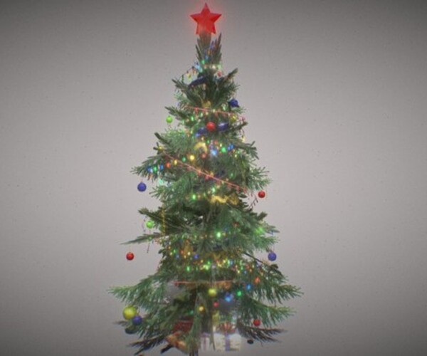 ArtStation - Christmas tree | Game Assets