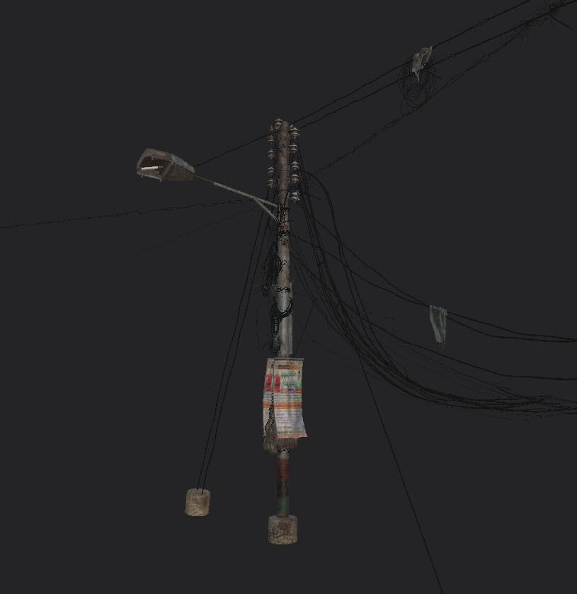 ArtStation - Old Electric Pol | Resources