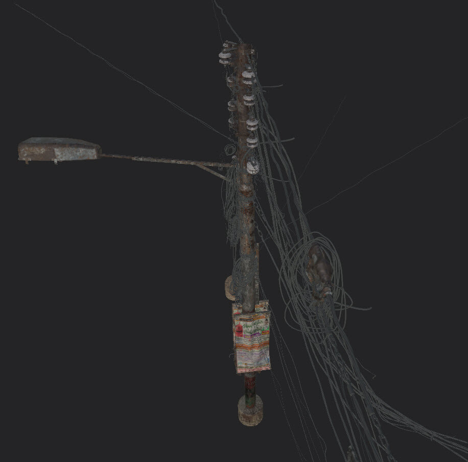 ArtStation - Old Electric Pol | Resources