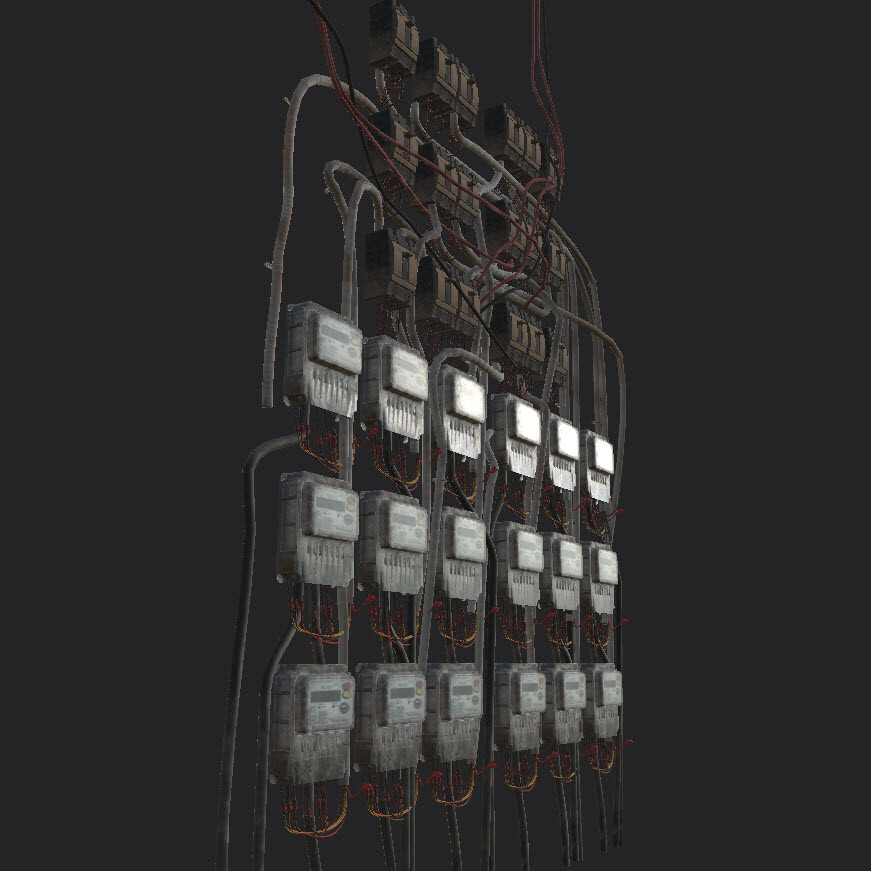 ArtStation - Electronic meter & Switch | Resources