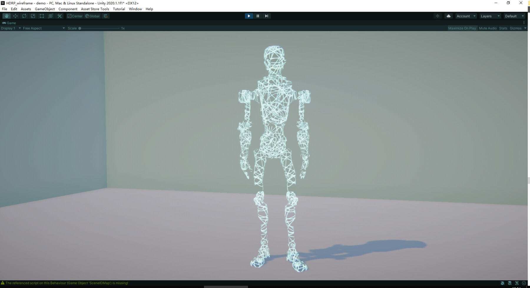 ArtStation - Unity VFX - Wireframe Effect | Game Assets