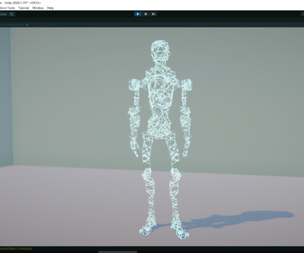 ArtStation - Unity VFX - Wireframe Effect | Game Assets