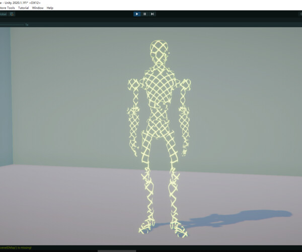 ArtStation - Unity VFX - Wireframe Effect | Game Assets