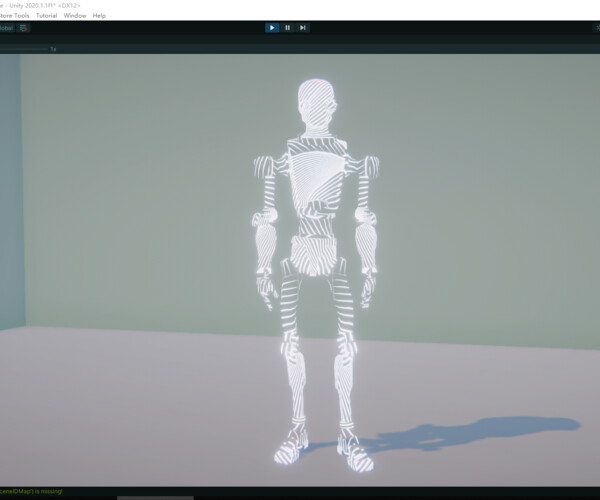 ArtStation - Unity VFX - Wireframe Effect | Game Assets