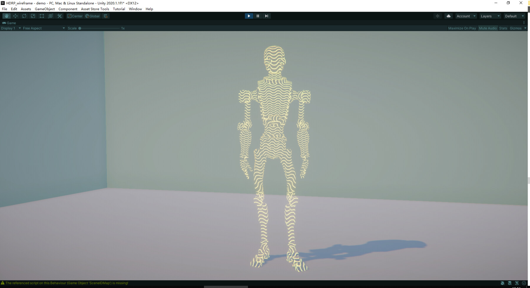 ArtStation - Unity VFX - Wireframe Effect | Game Assets