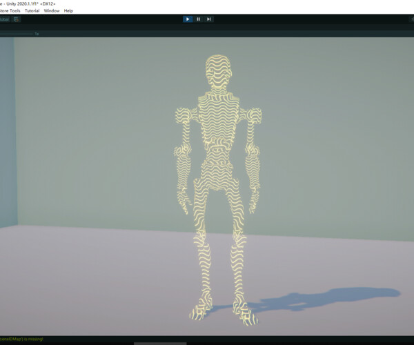 ArtStation - Unity VFX - Wireframe Effect | Game Assets