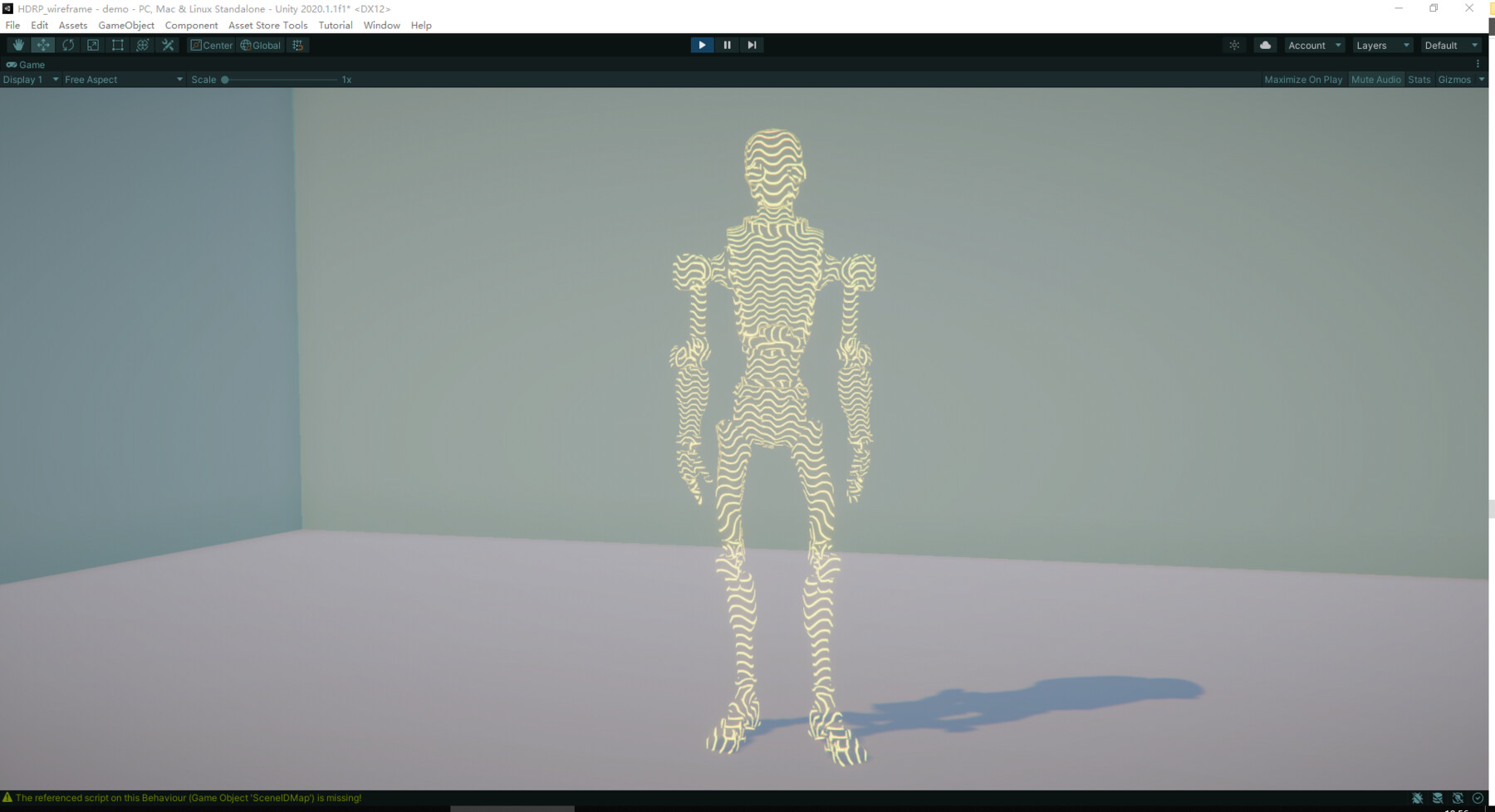 ArtStation - Unity VFX - Wireframe Effect | Game Assets