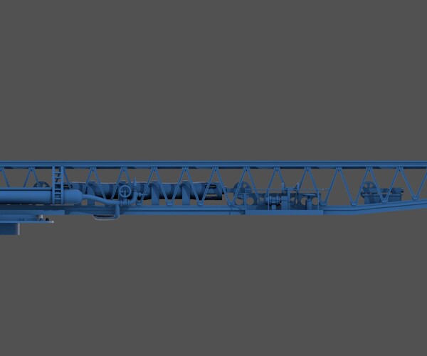 ArtStation - Italian navy WW2 catapult 1-200 scale - 3D PRINTING ...