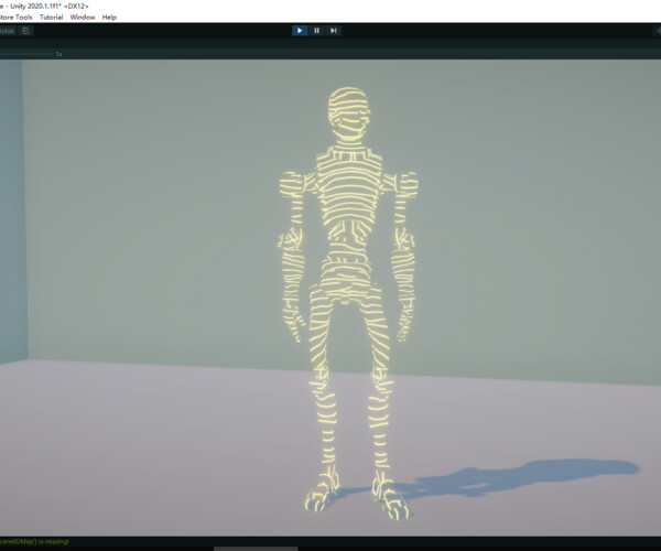 ArtStation - Unity VFX - Wireframe Effect | Game Assets