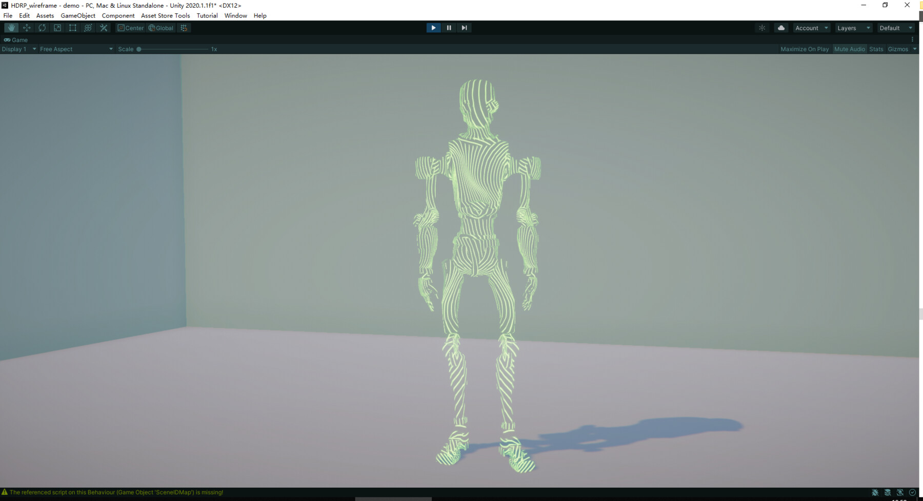 ArtStation - Unity VFX - Wireframe Effect | Game Assets
