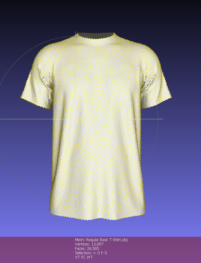 ArtStation - Regular Basic T-Shirt in Low Poly | Resources
