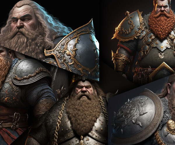 ArtStation - 122 Dwarf (More Than 8K Resolution) | Artworks