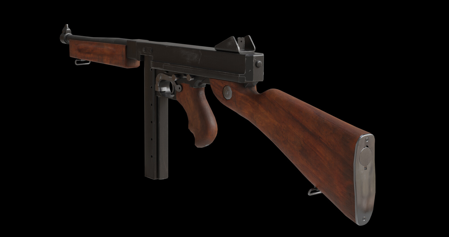 ArtStation - Thompson M1A1 | Resources