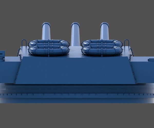 ArtStation - 381mm WW2 Italian turret 1/200 scale - 3D PRINTING | Resources
