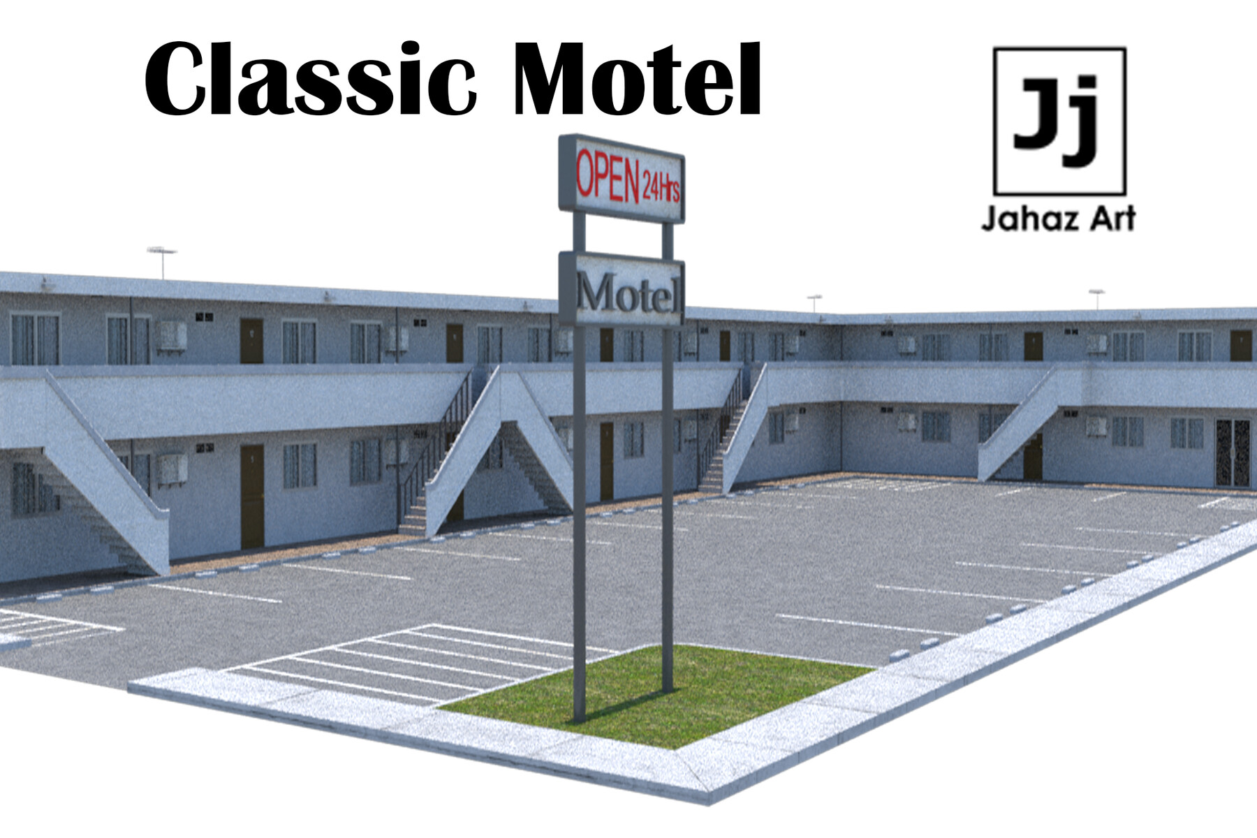 ArtStation - Classic Motel | Game Assets