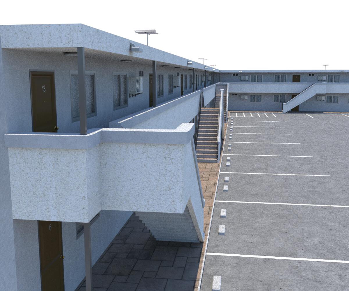 ArtStation - Classic Motel | Game Assets