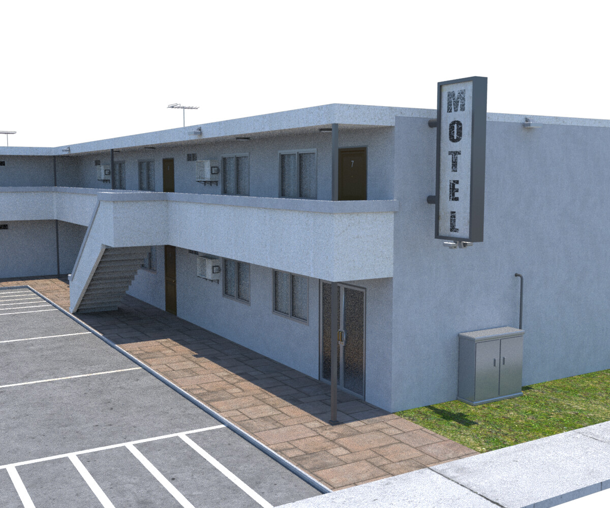 ArtStation - Classic Motel | Game Assets