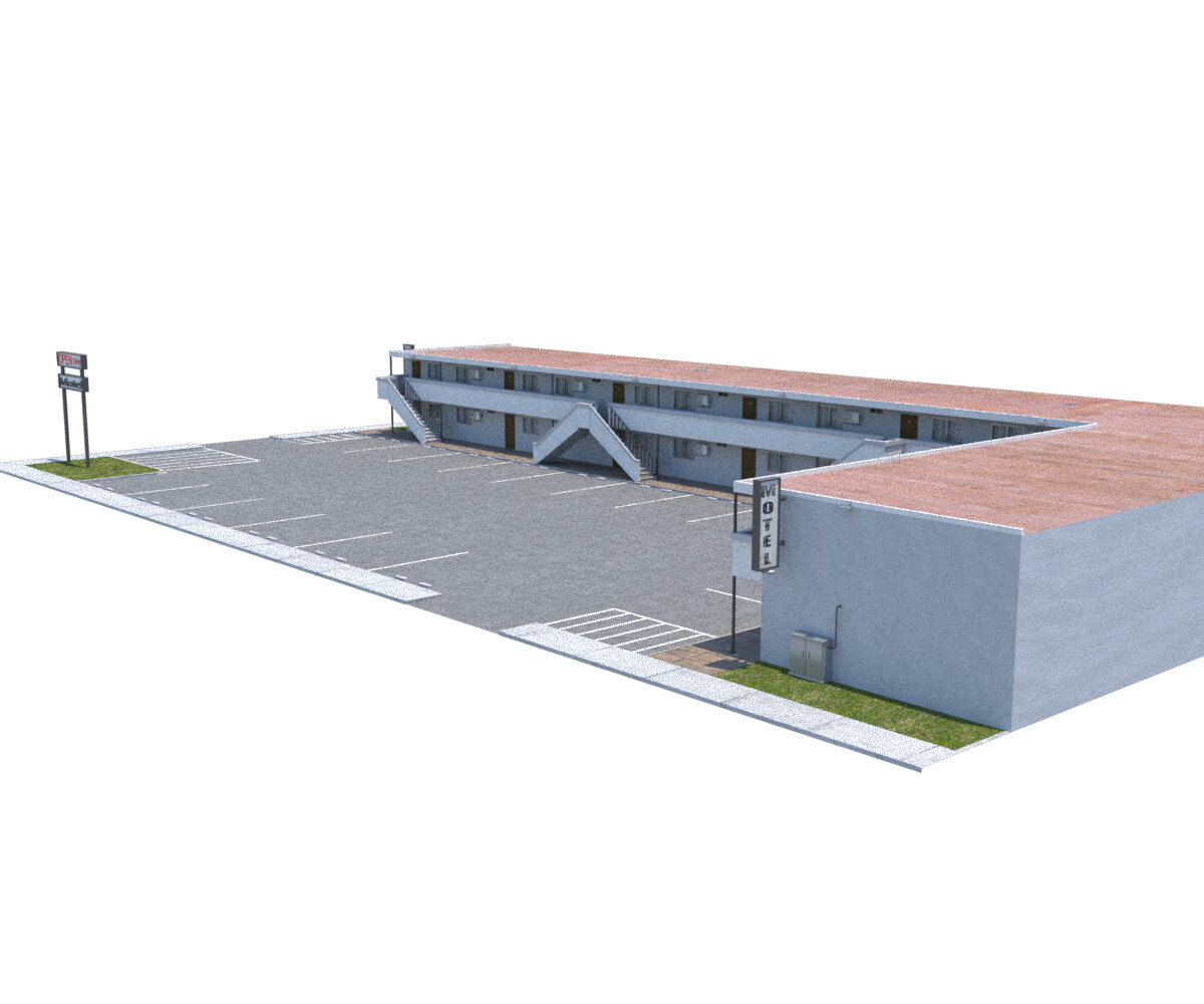 ArtStation - Classic Motel | Game Assets