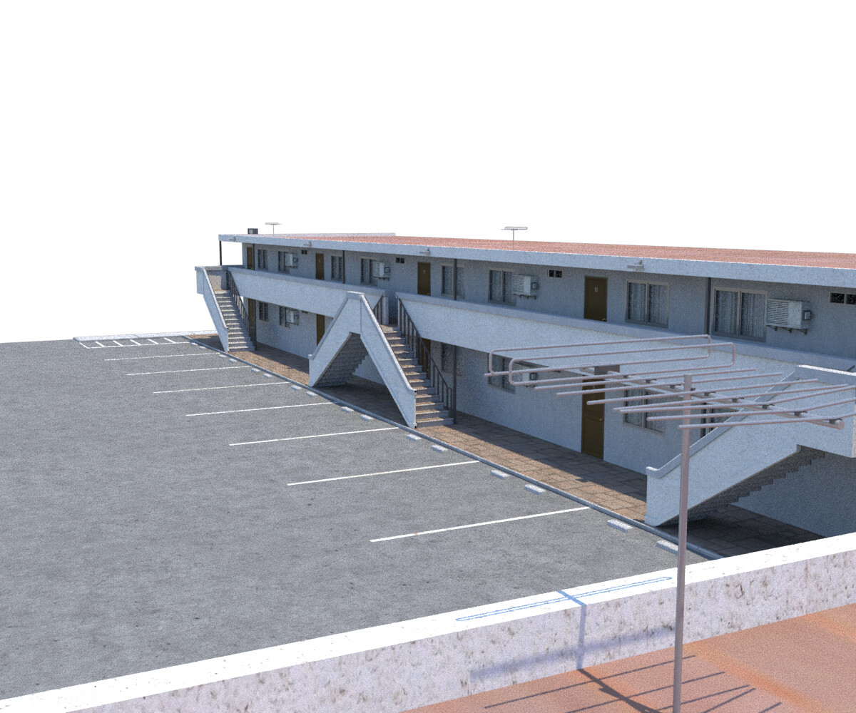 ArtStation - Classic Motel | Game Assets