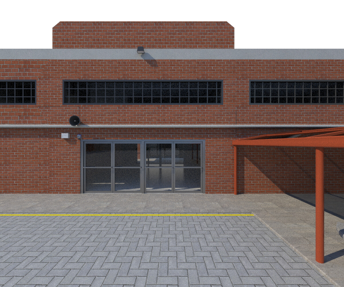 ArtStation - College School Secondary | Game Assets