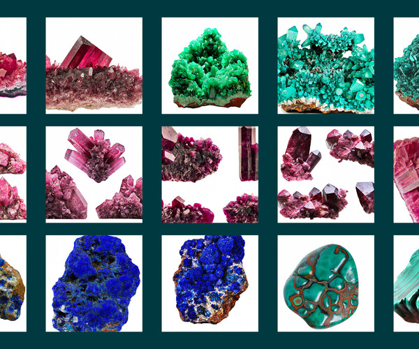 ArtStation - Crystals, minerals & magic stones: 100 reference photo ...