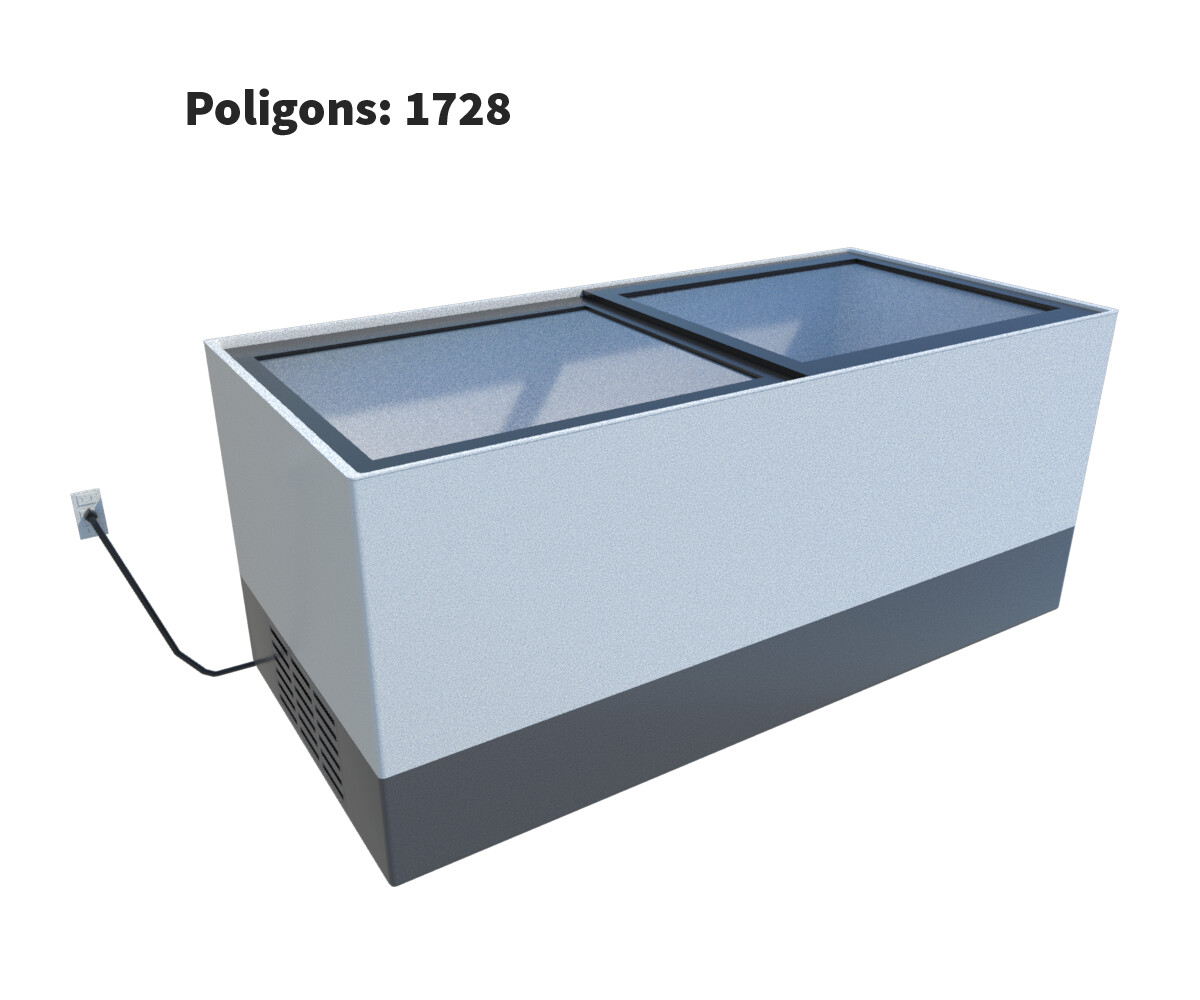 ArtStation - Package Shelves Refrigerators Freezers and Scalesed | Game ...