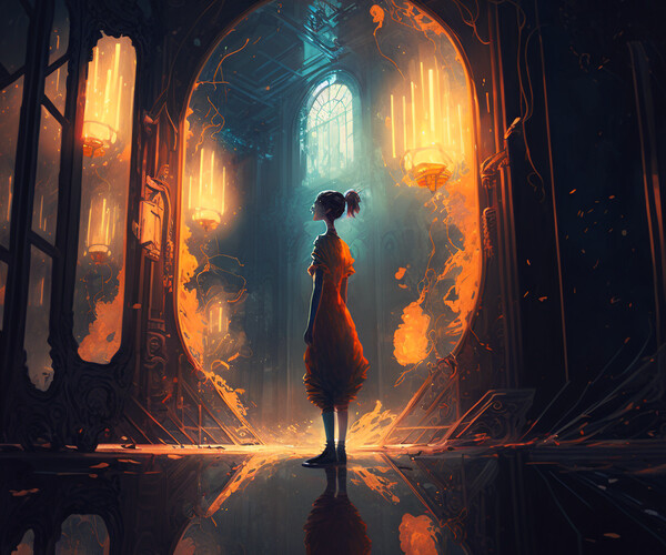 ArtStation - Reflections of a Broken Soul 2 | Artworks
