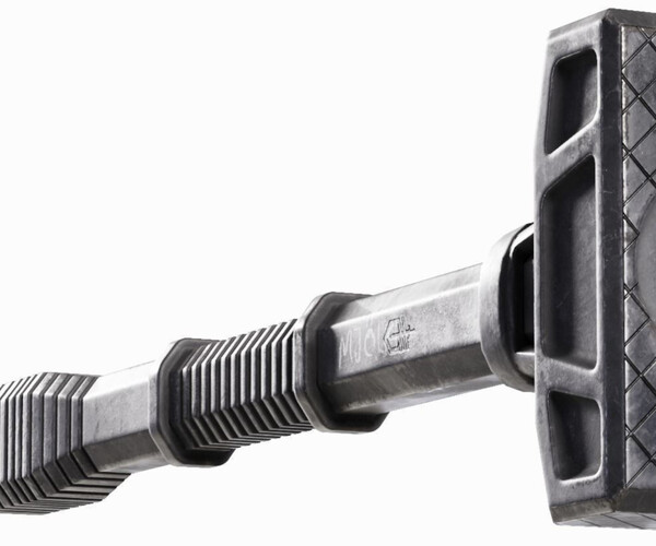 ArtStation - Gerber Ding Dong Breaching Hammer | Game Assets