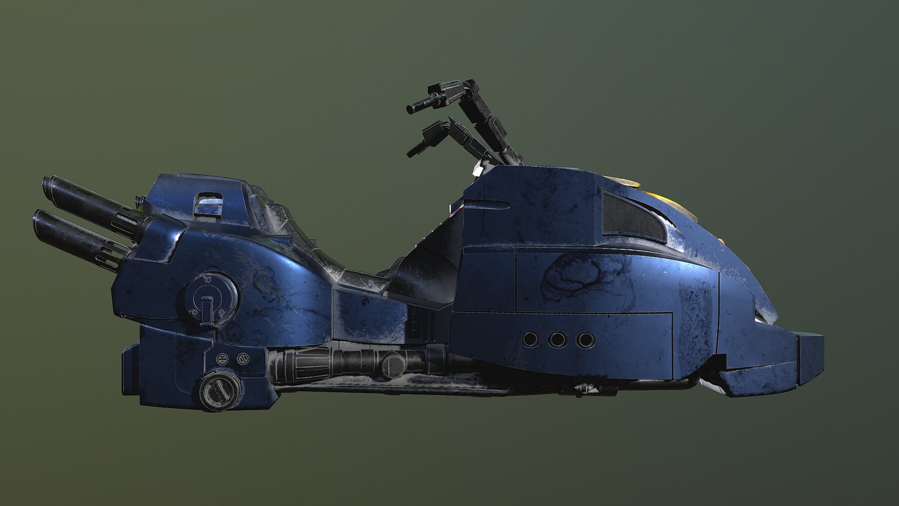 ArtStation - Lawmaster Motorbike Judge Dredd | Resources