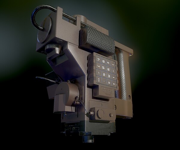 ArtStation - M314 Motion Tracker Aliens | Resources