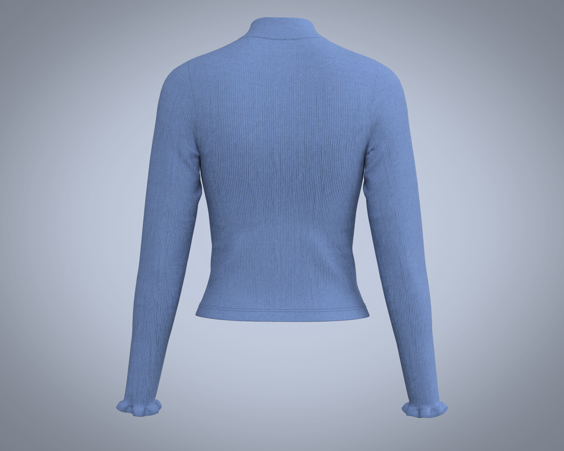 ArtStation - Girls Ribbed With Zipper Tops | Resources