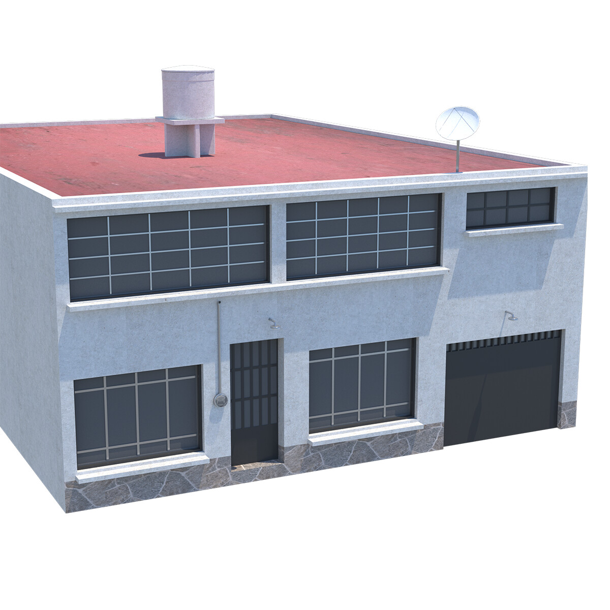 ArtStation - Pack of 20 Buildings | Game Assets