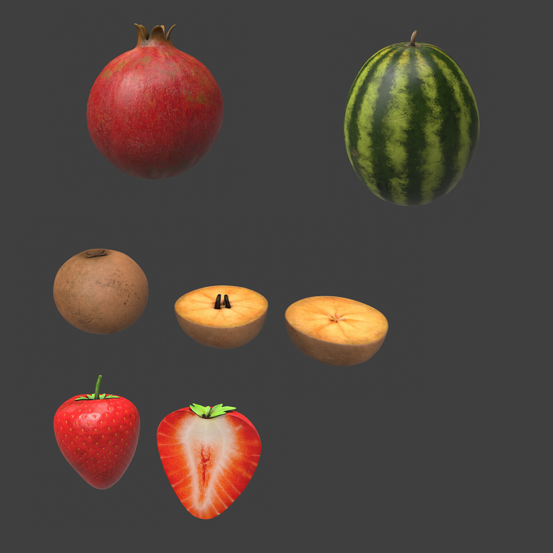 ArtStation - Fruit Pack Part 5 | Game Assets