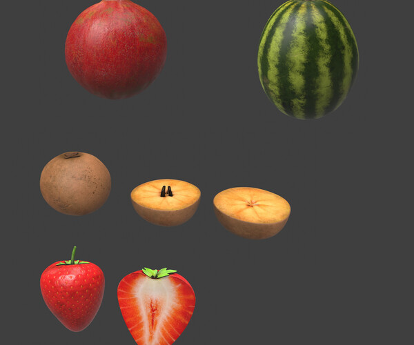 ArtStation - Fruit Pack Part 5 | Game Assets