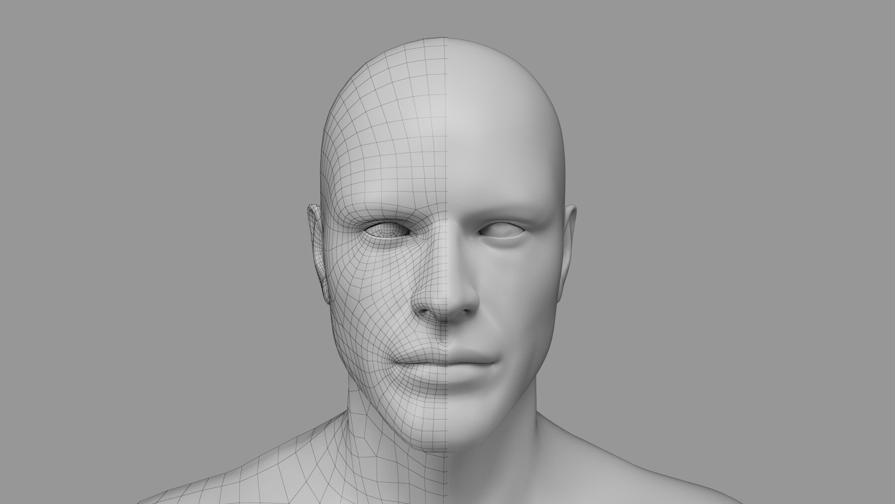 ArtStation - Character Basemesh Kit - Real Time/3D Assets/Files(MB, ZTL ...