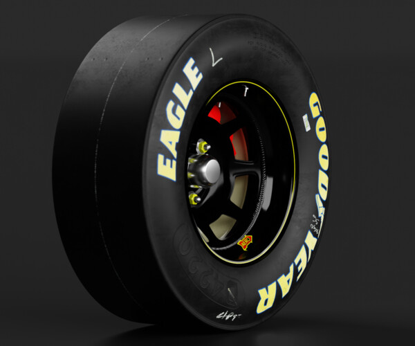 ArtStation - Stock Car Wheel | Resources