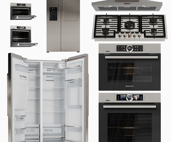 ArtStation - Bosch Appliance Collection _800 Series | Resources