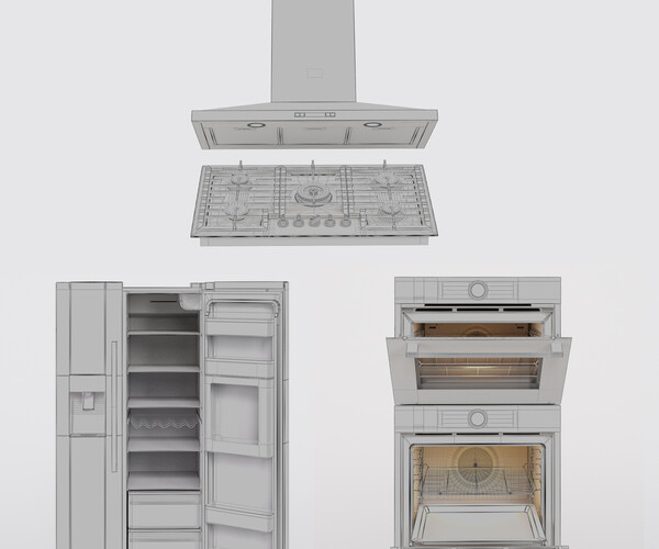 ArtStation - Bosch Appliance Collection _800 Series | Resources