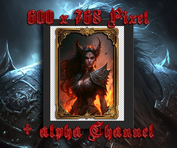 ArtStation - 382 Unique Fantasy Character Game Cards | Game Assets