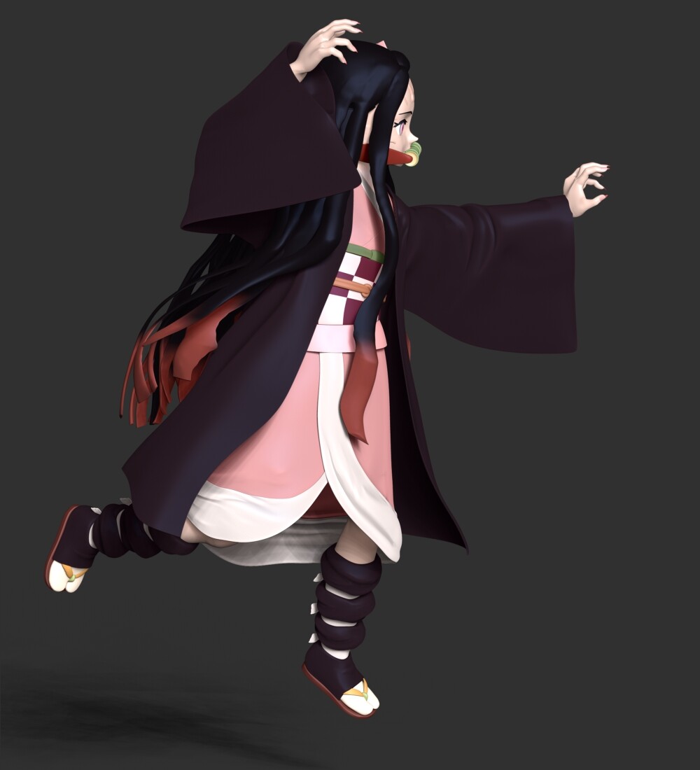 ArtStation - Nezuko - Demon Slayer Hinokami Chronicles | Resources