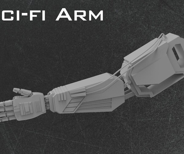 ArtStation - SCI-FI ARM | Game Assets